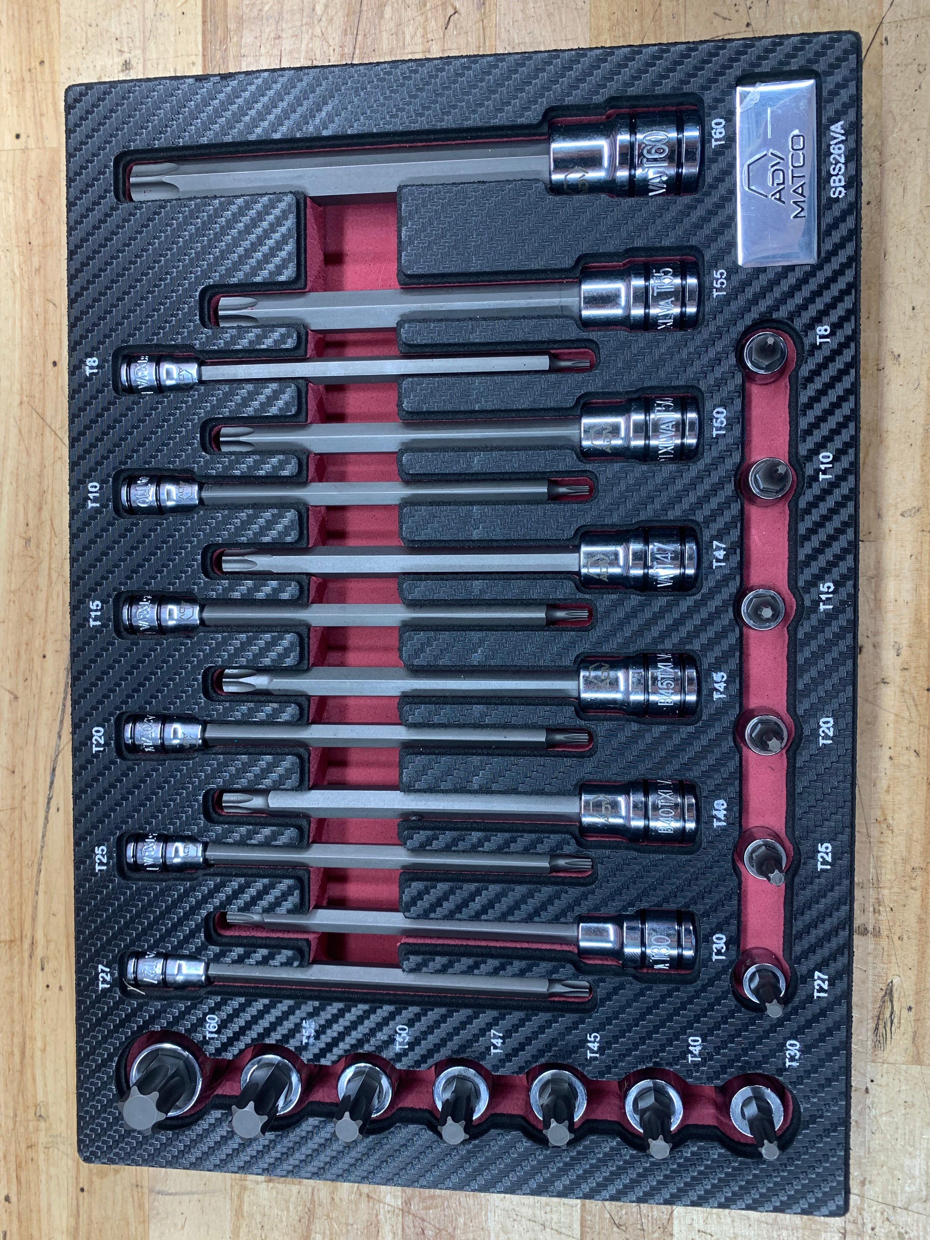 Matco Torx Socket Master Set 36pc SBS26VA – MRC Tools LLC