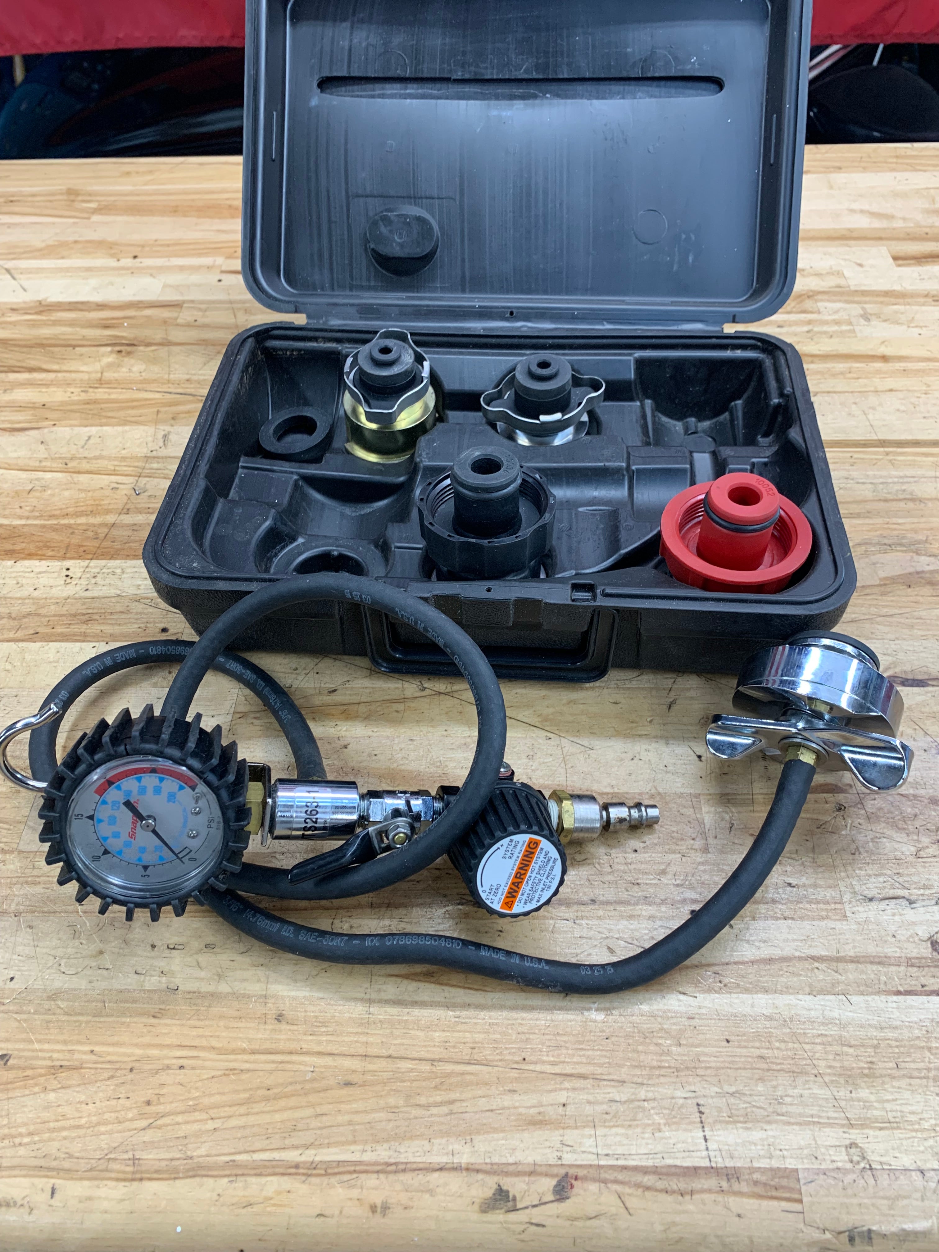 Snap on Air cooling system tester SVTS263A – MRC Tools LLC