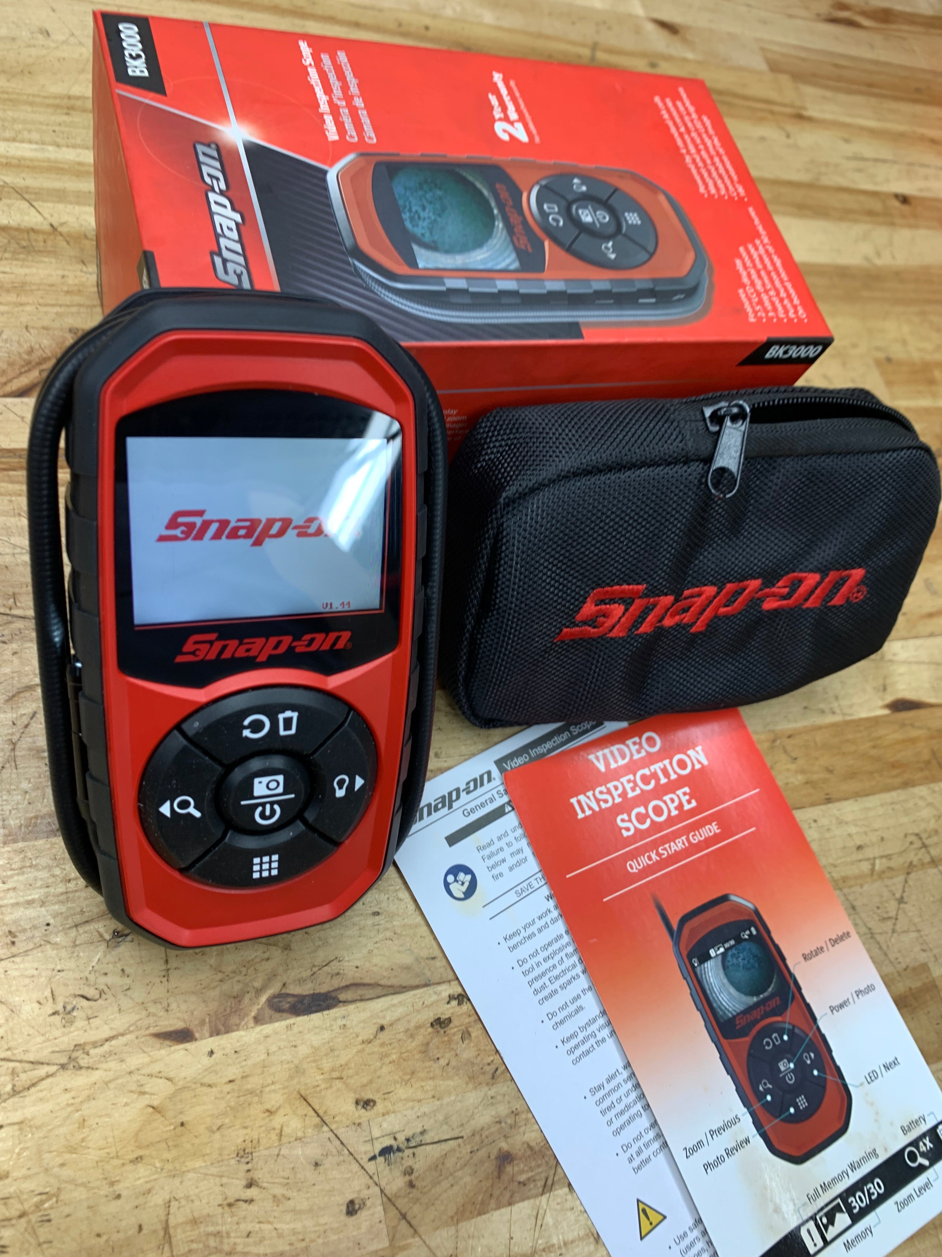Snap On Video Inspection Scope BK3000 LIKE NEW – MRC Tools LLC